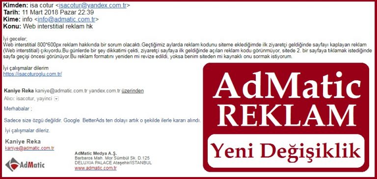 ⭐️Admatic Reklam Kazancı Nasıldır? ⭐️Reklam Yerleşimi Nasıl Yapılmalı?